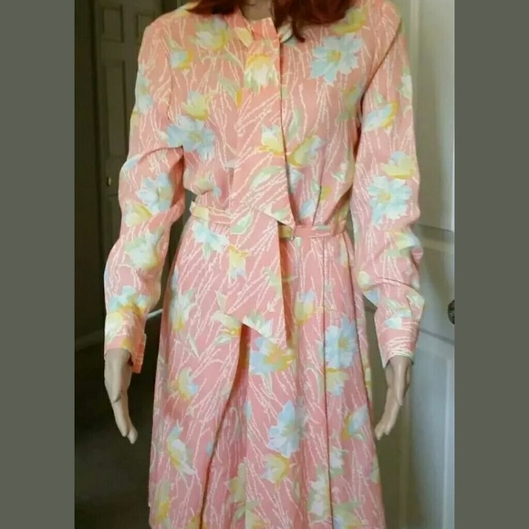 Denise L | Dresses | Vintage Denise L Secretary Floral Dress | Poshmark